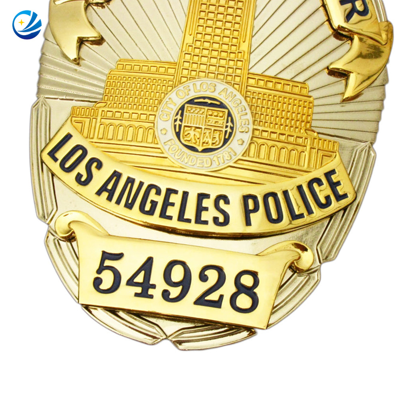 Custom Replica Police Badges Los Angeles Police Department LAPD Badge ...